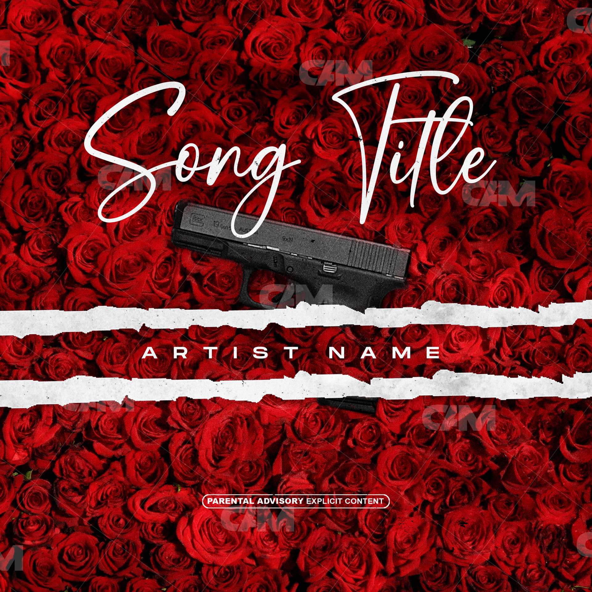 Gun Rose - Cover Art Market