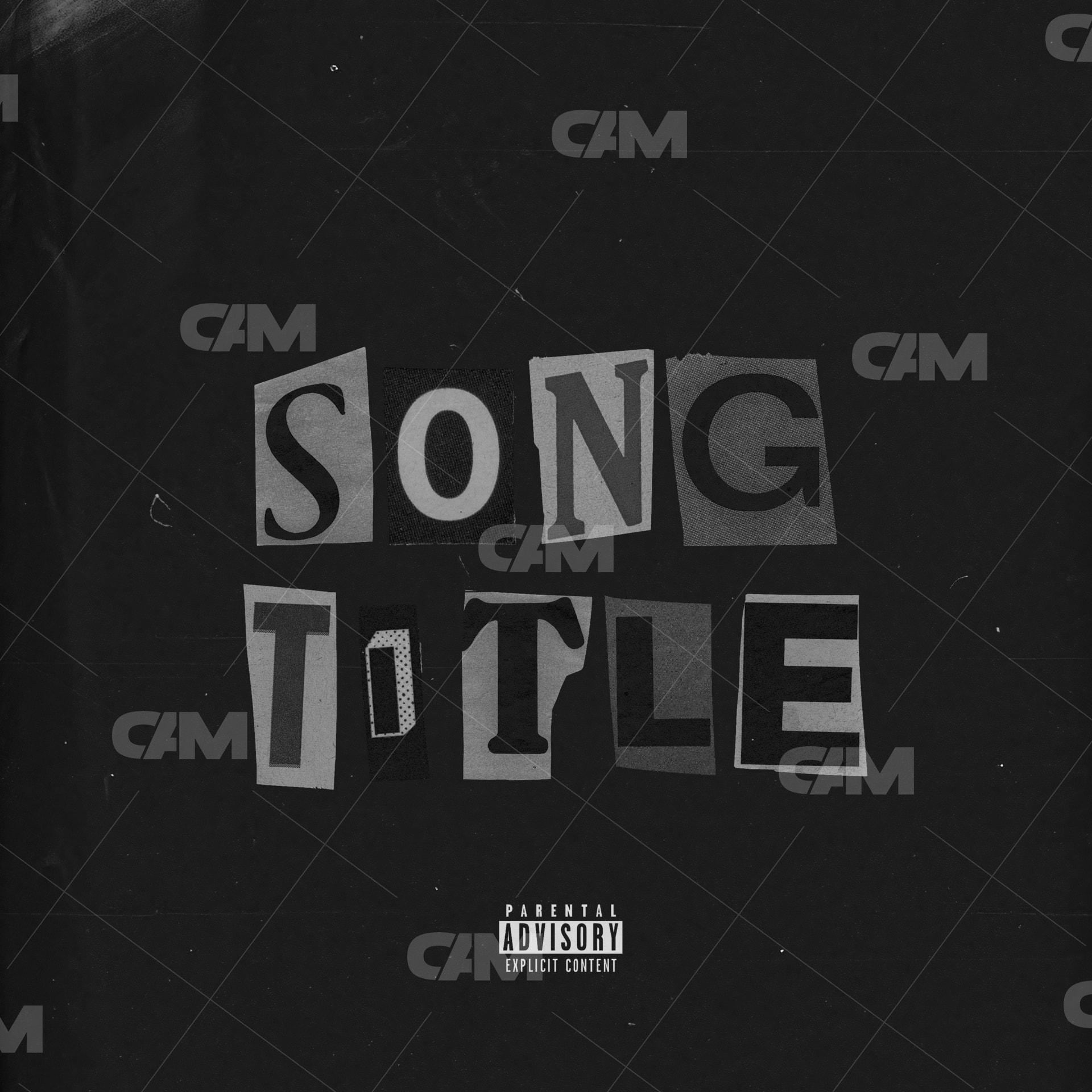 Black Ransom Letters - Cover Art Market