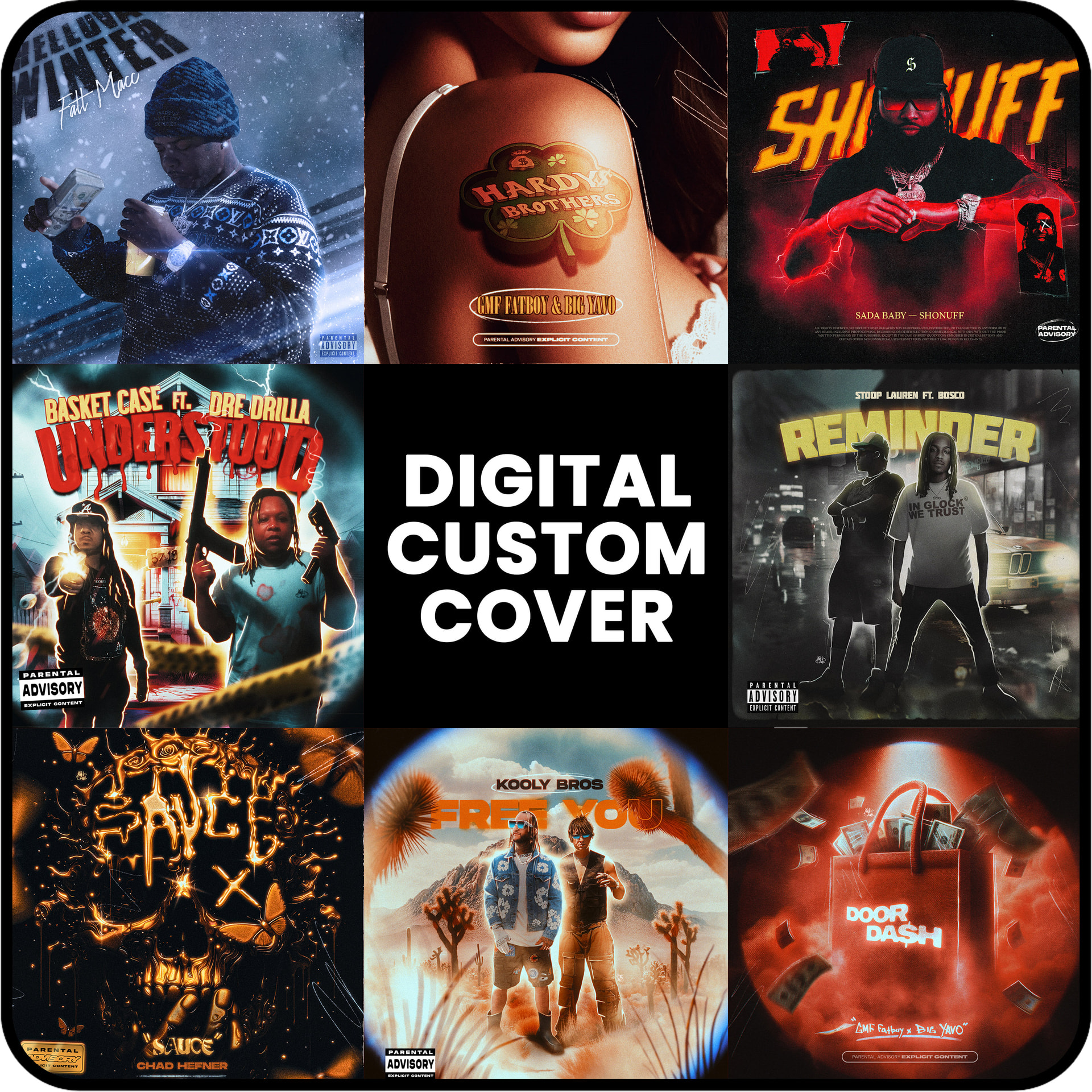 Custom Album Cover Art - Cover Art Market