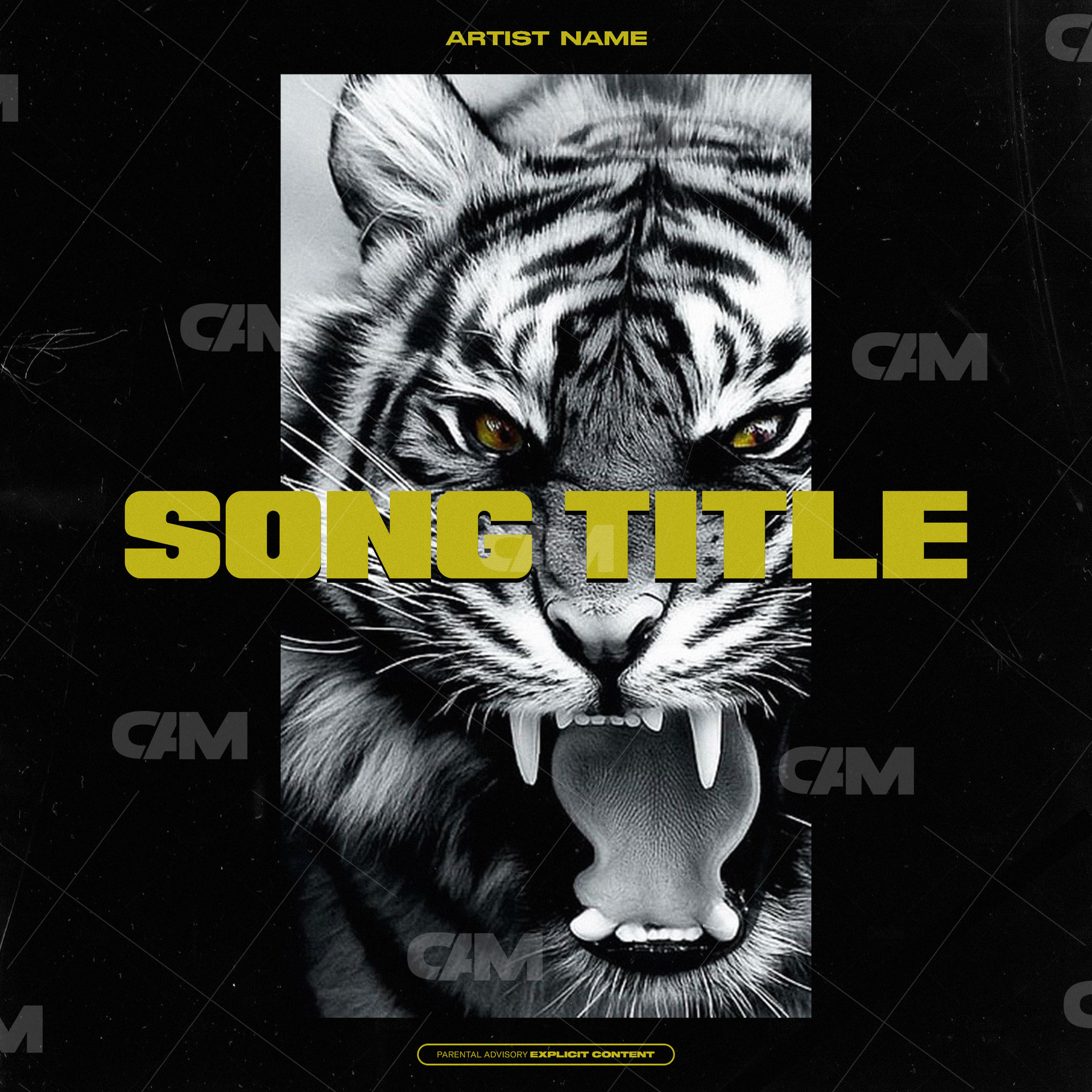 Angry Tiger - Cover Art Market