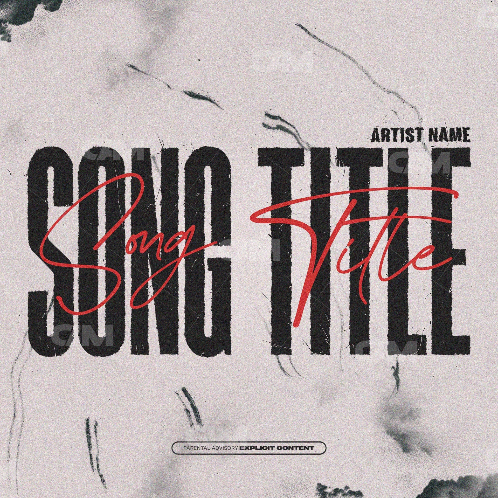 Black Typo - Cover Art Market
