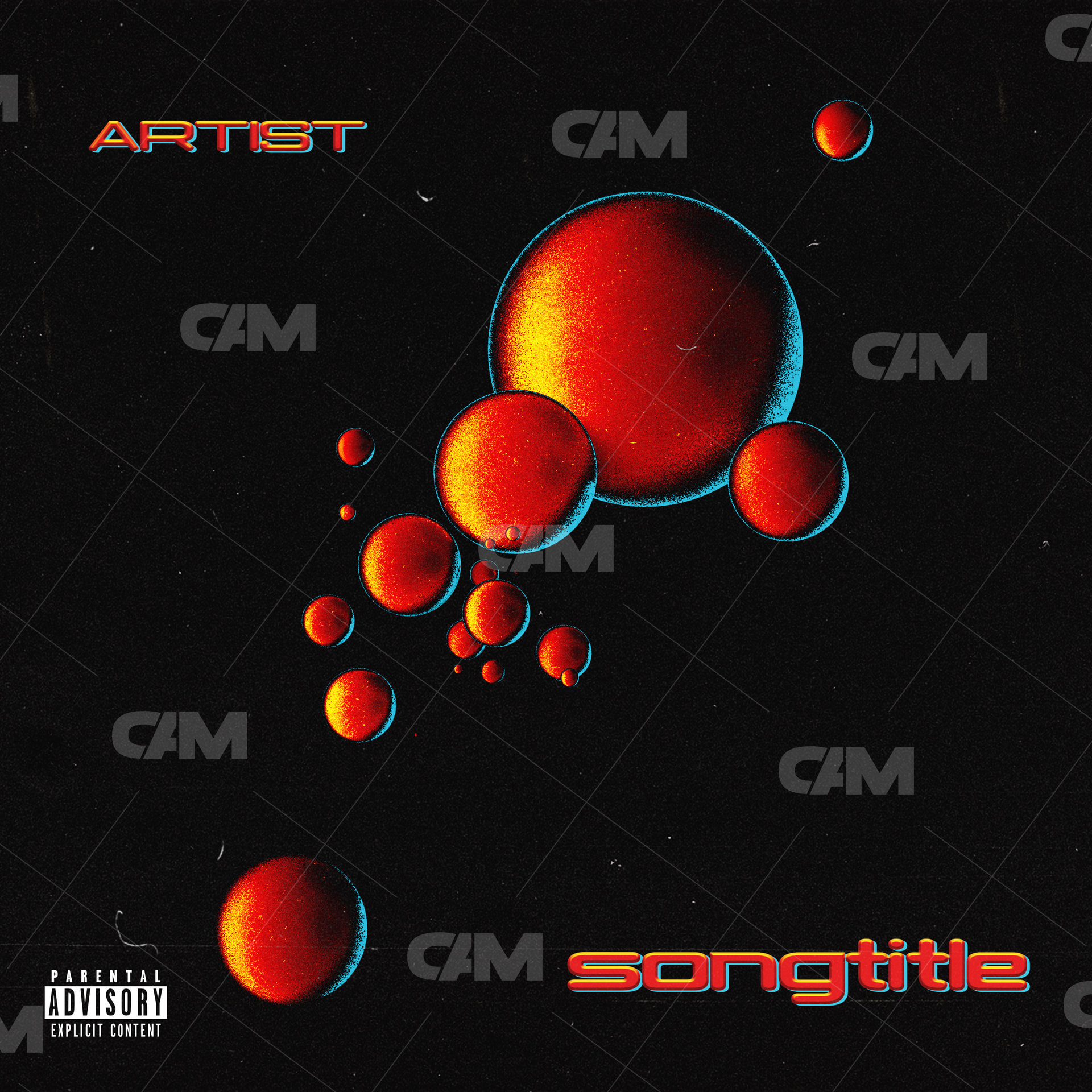 Bubble Particles - Cover Art Market