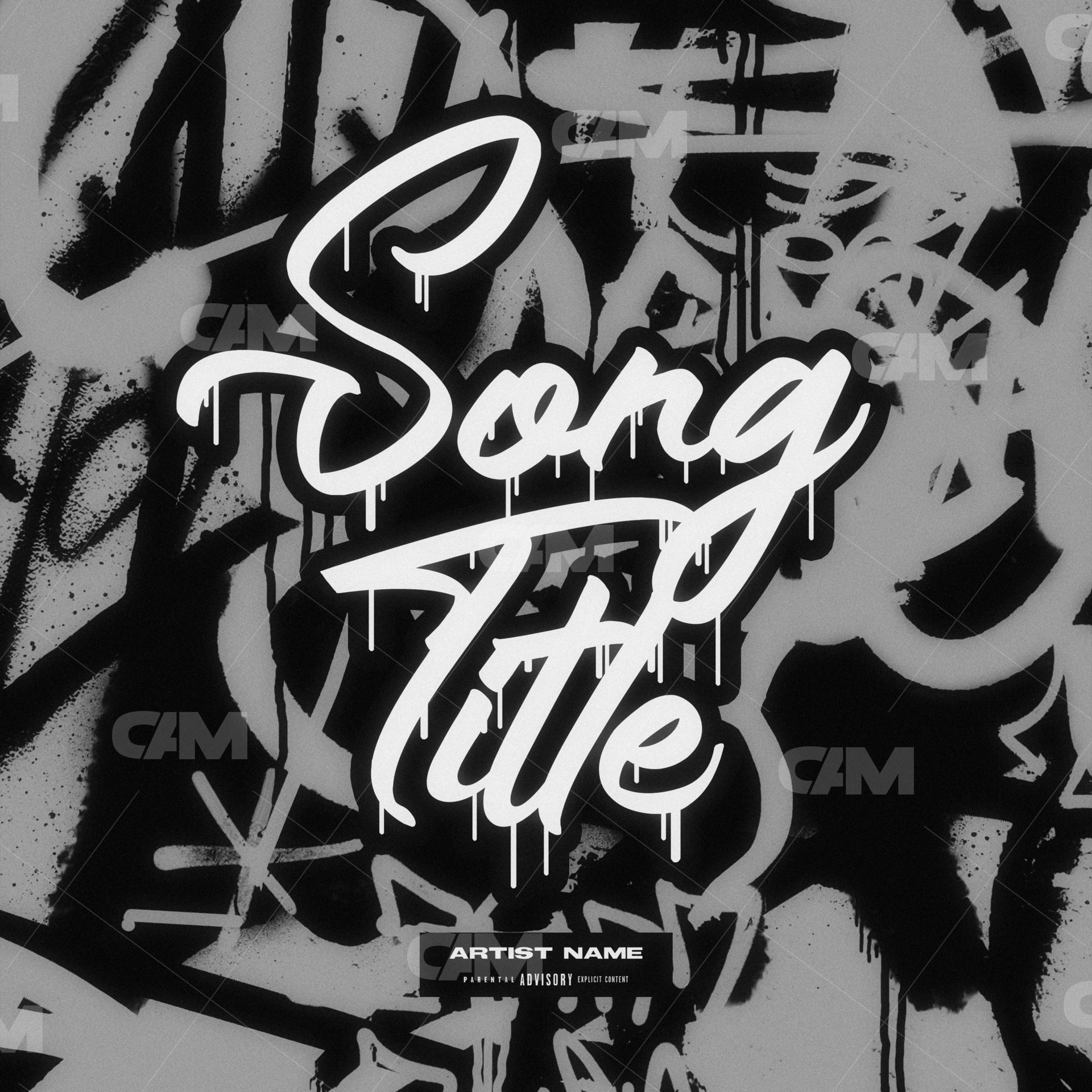 Graffiti Typo 2 - Cover Art Market