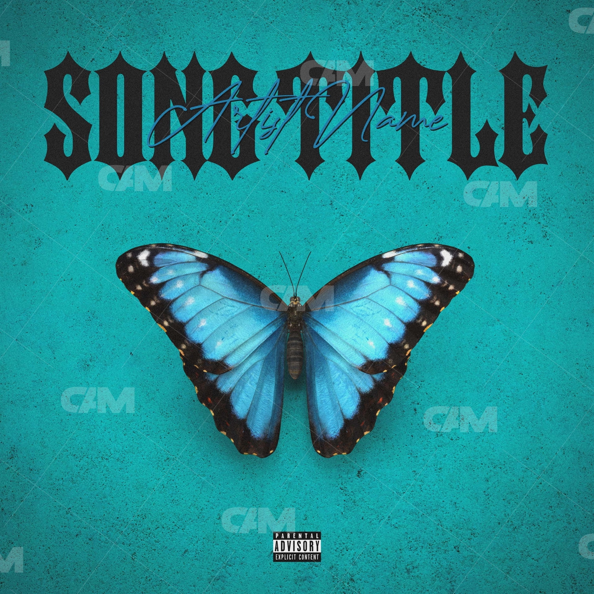 Minimal Butterfly Cover Art Market