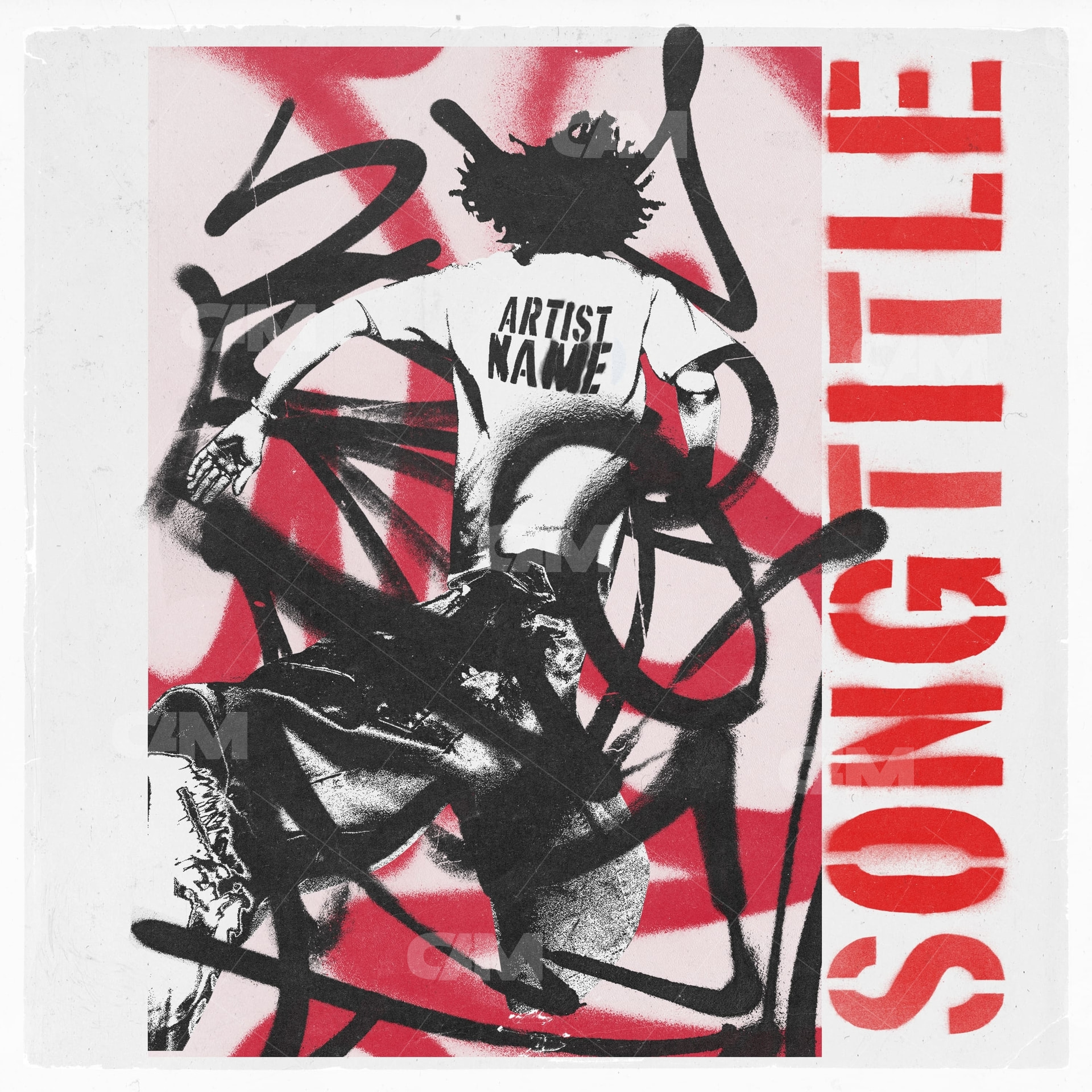 Run Graffiti - Cover Art Market