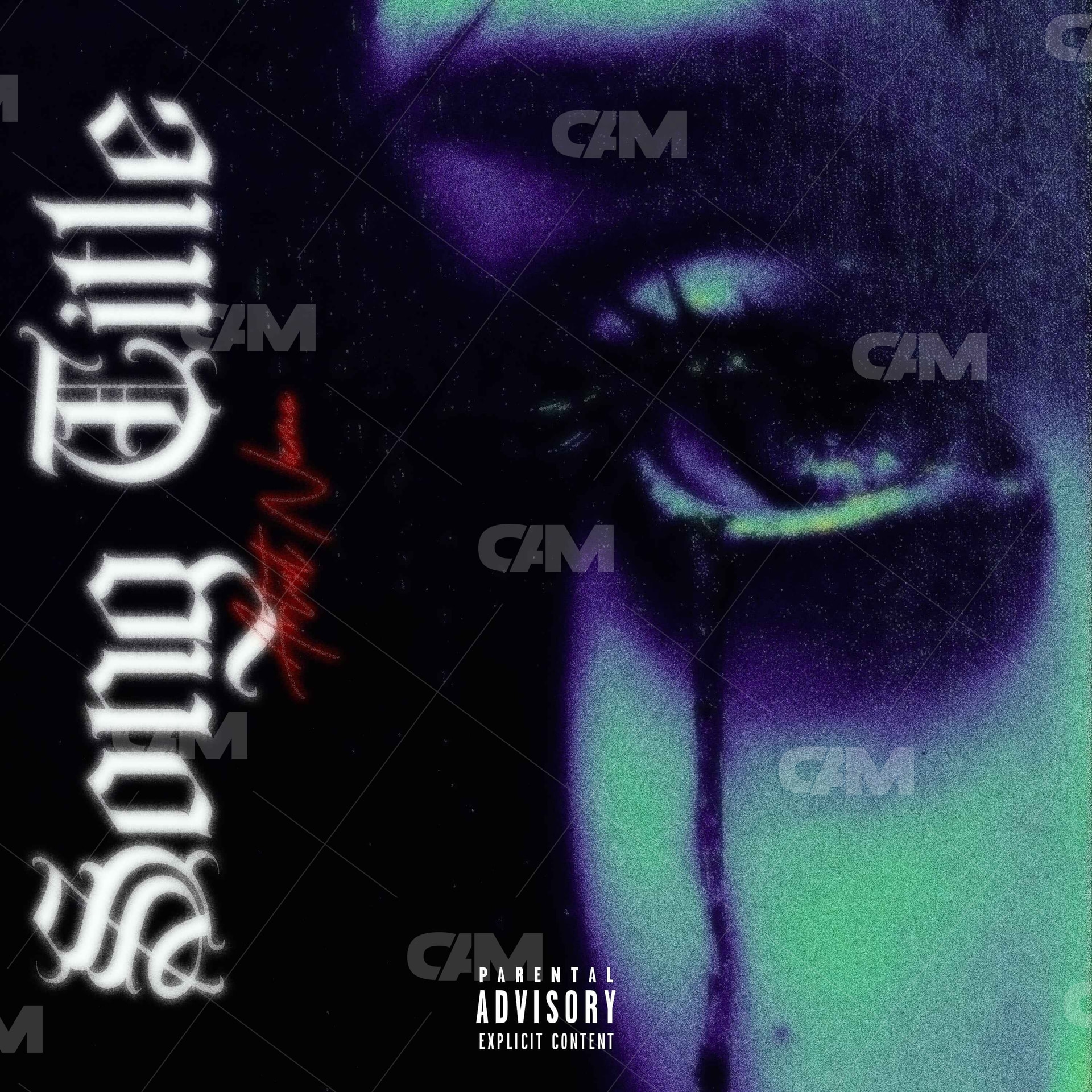Tears Album Art | Blue Crying Eye & Emo Cover - Cover Art Market
