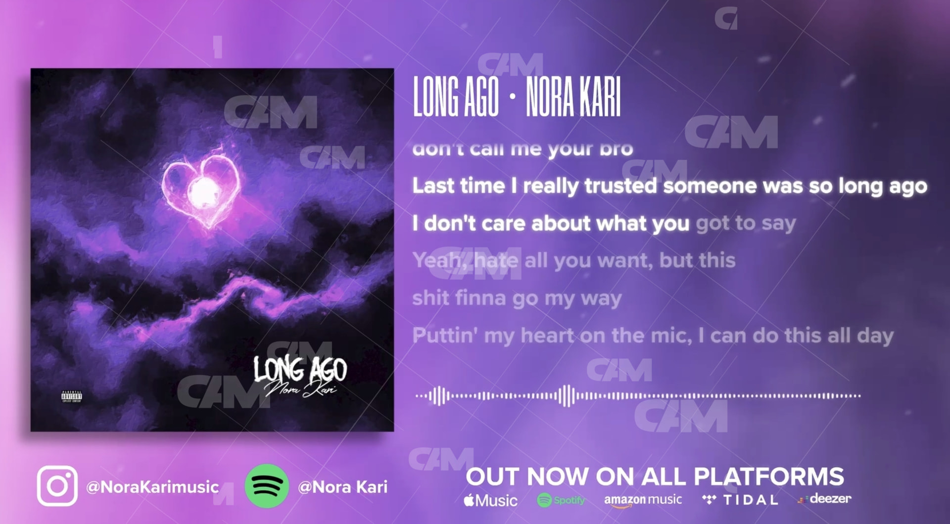 Cover Based Lyric Video - Cover Art Market