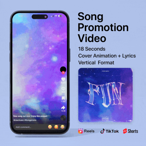 song promotion video - Cover Art Market