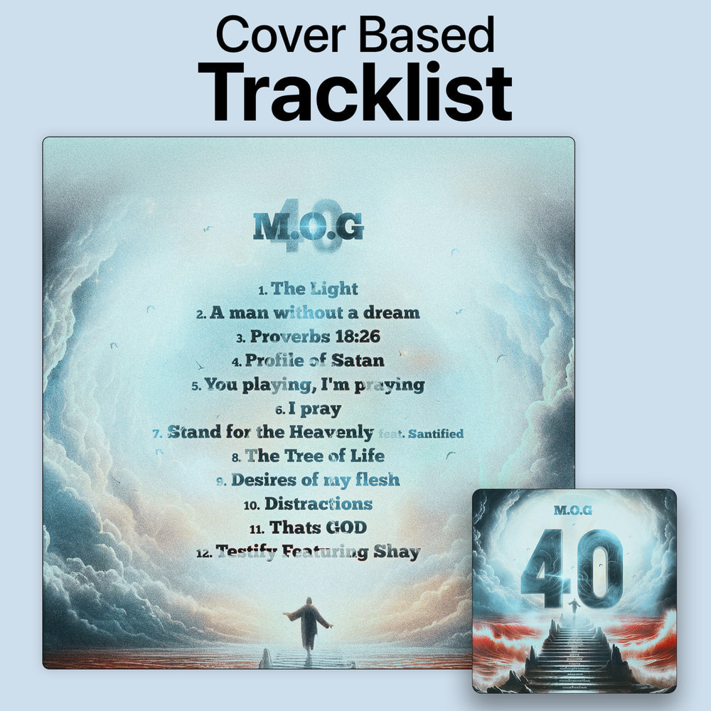 Album Cover Track List - Cover Art Market